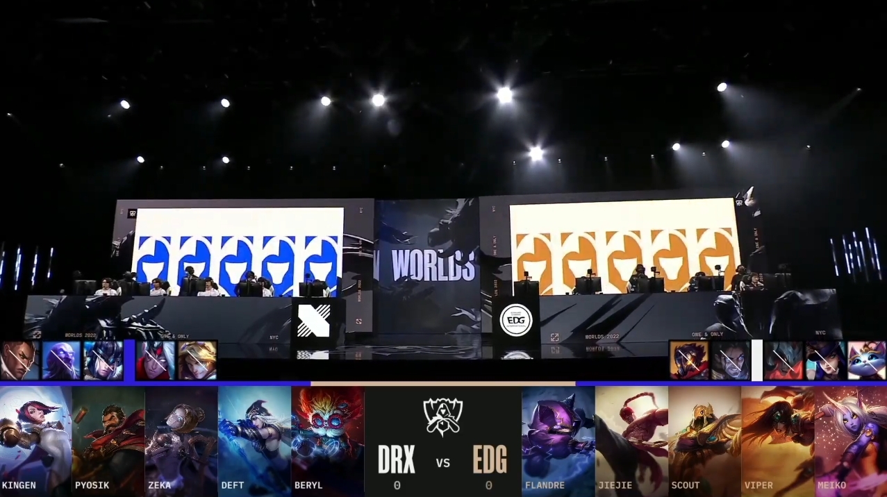 【情報】一血之差的逆轉！《英雄聯盟》2022 世界大賽八強賽 DRX 上演讓二追三擊敗 EDG 晉級 @英雄聯盟 League of Legends 哈啦板 - 巴哈姆特