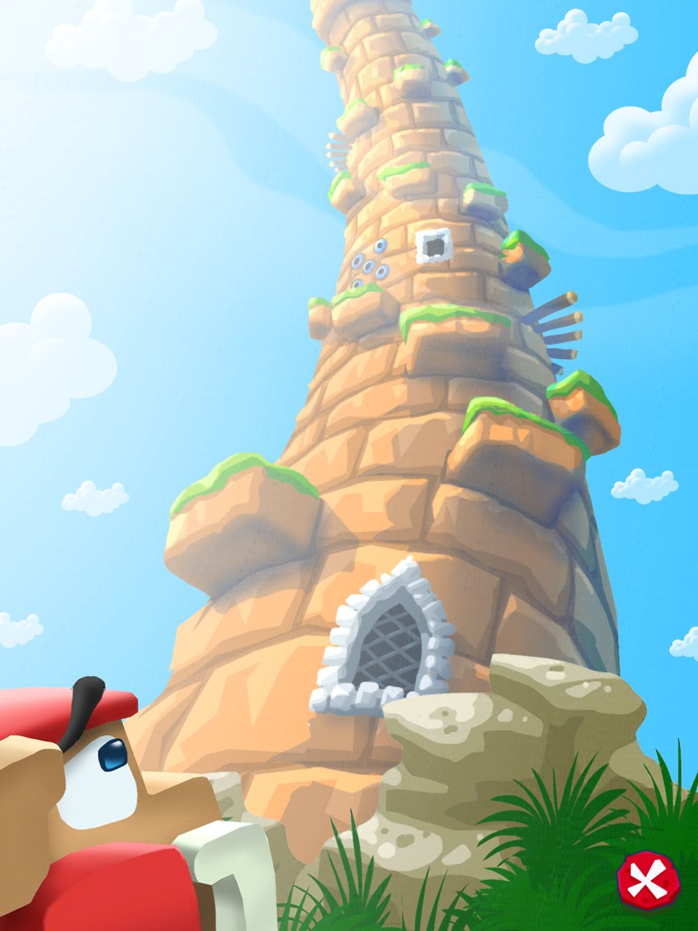 【試玩】小品遊戲《Blocky Castle》介紹 設法穿過重重機關抵達最高點！《Blocky Castle》 - 巴哈姆特