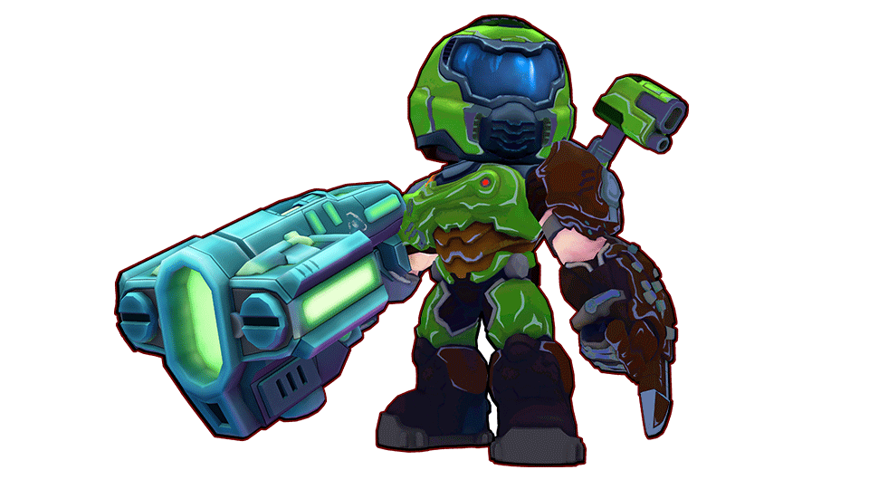 《毀滅戰士》IP 改編新作《Mighty Doom》開放預先註冊 深入地獄展開惡魔殺戮之旅《Mighty DOOM》 - 巴哈姆特