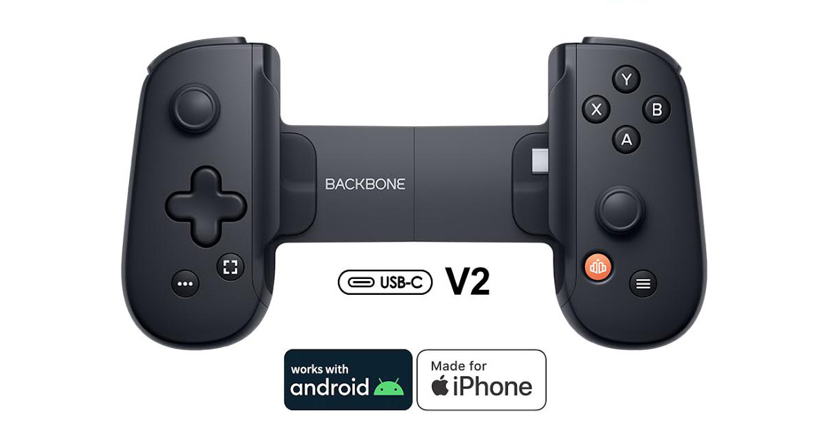 Backbone One USB-C 連接埠專用無線手遊控制器 V2（夜幕黑） - 巴哈姆特