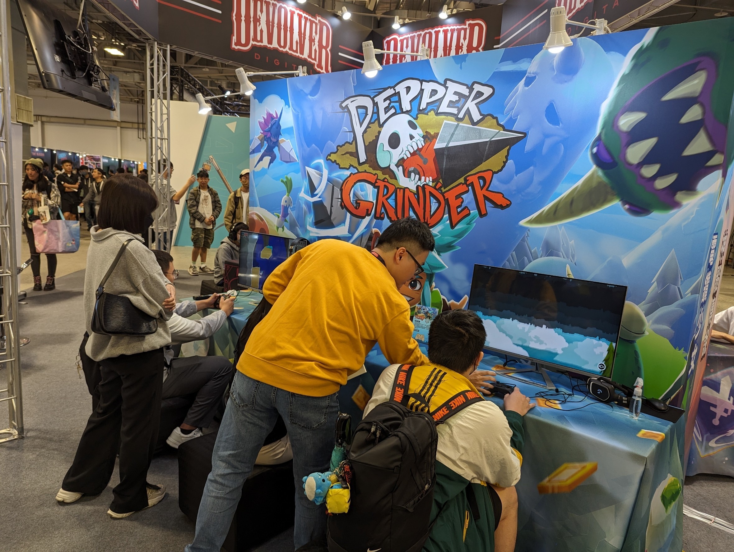 Devolver Digital 參戰 G-EIGHT 2023 以《進擊羔羊傳說》《電鑽少女》三款遊戲展望 2024 年《Cult of the Lamb》 - 巴哈姆特