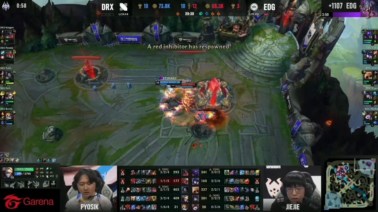 一血之差的逆轉！《英雄聯盟》2022 世界大賽八強賽 DRX 上演讓二追三擊敗 EDG 晉級《League of Legends》 - 巴哈姆特