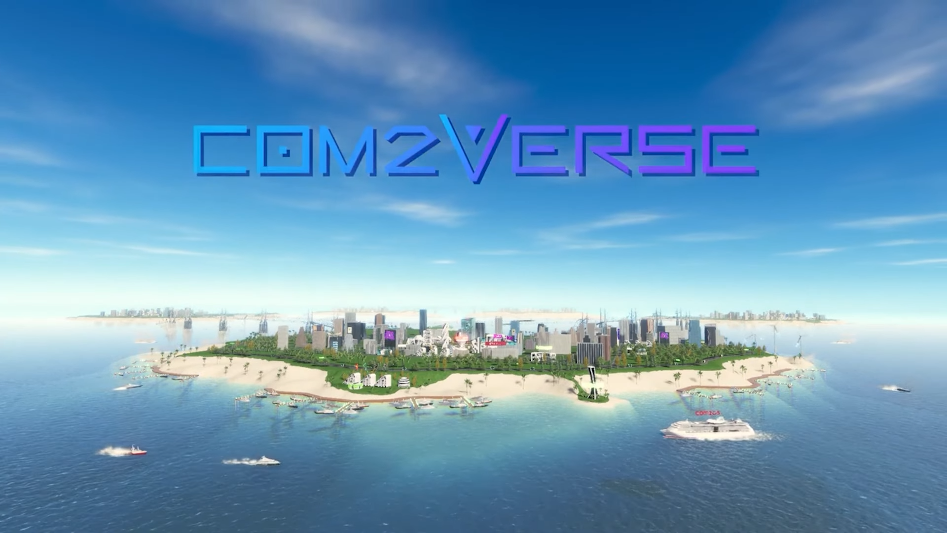 Com2uS 開發中元宇宙平台「Com2Verse」展示虛擬辦公室影片 - 巴哈姆特