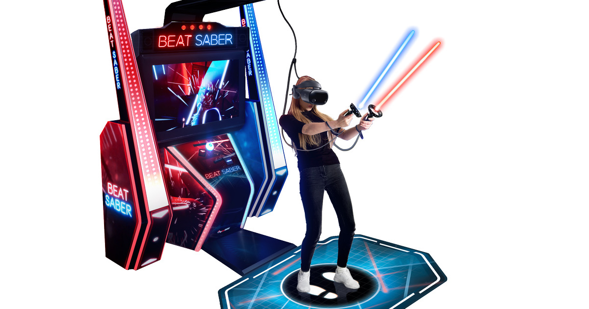 熱門 VR 節奏遊戲《Beat Saber》大型電玩機台月底將在日本首度展出《Beat Saber》 - 巴哈姆特