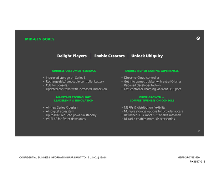 FTC 與微軟官司文件透露 2024 年全新改版 Xbox Series X|S 主機與控制器上市計畫 - 巴哈姆特