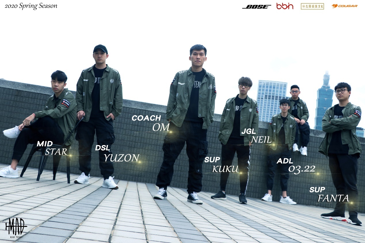 《傳說對決》MAD TEAM 公開 2020 春季賽陣容 輔助選手 FANTA、KUKU 加入戰隊《Arena of Valor》 - 巴哈姆特