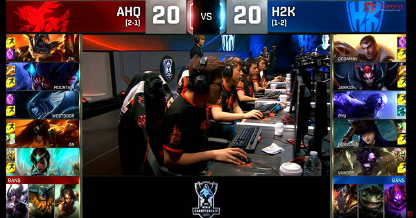 《英雄聯盟》隊伍 H2K 擊敗 ahq 取得 2016 世界大賽小組賽第二週賽事一勝《League of Legends》 - 巴哈姆特
