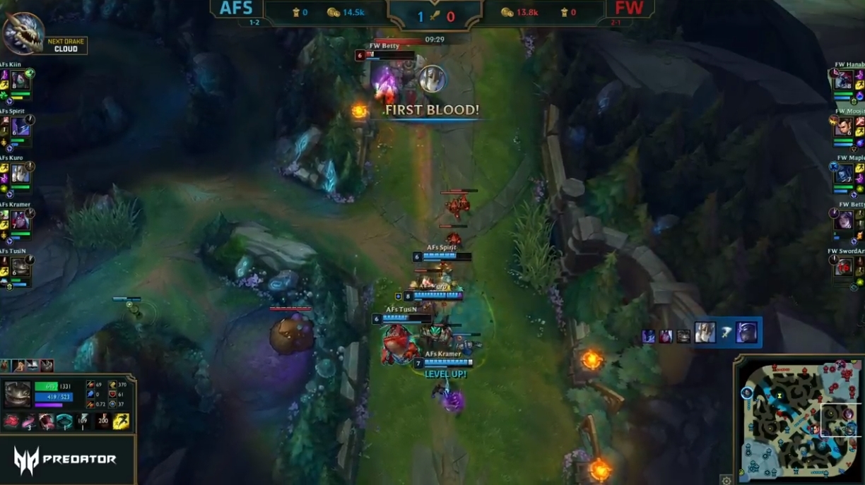 《英雄聯盟》2018 世界大賽小組賽第六天 FW 閃電狼打不出破口、目前與 AFS 同為兩勝《League of Legends》 - 巴哈姆特