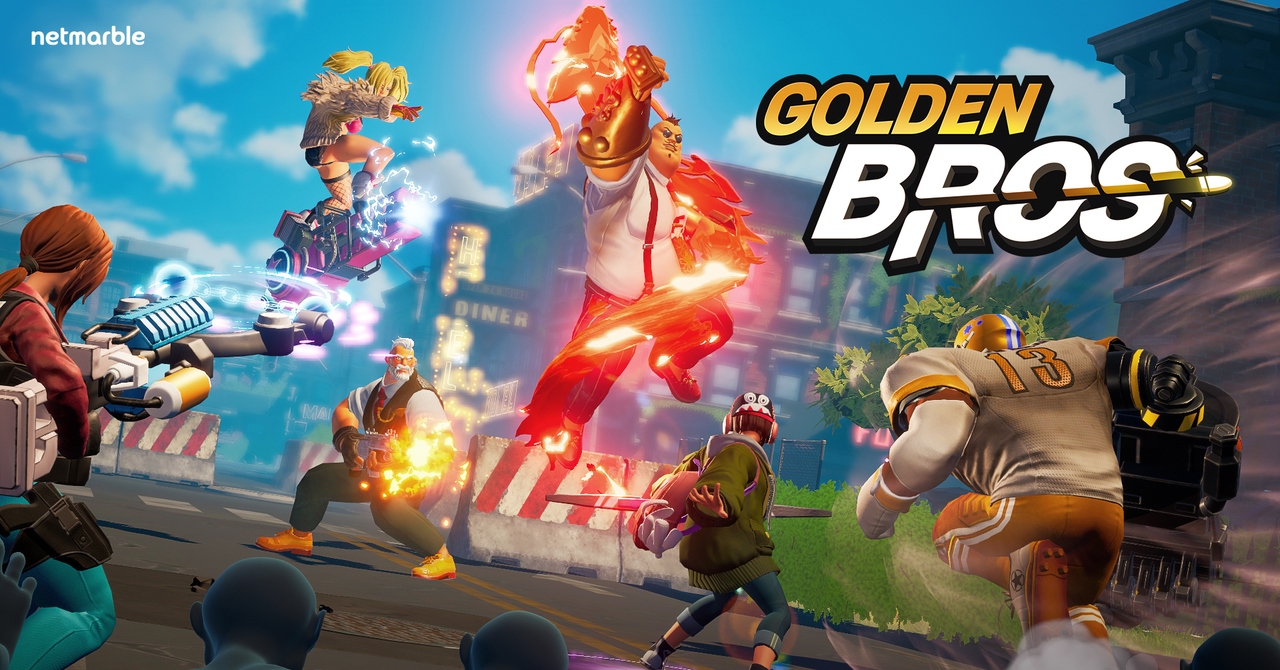 網石全新休閒射擊遊戲《Golden Bros》曝光 展開刺激的即時 3 對 3 對戰 - 巴哈姆特