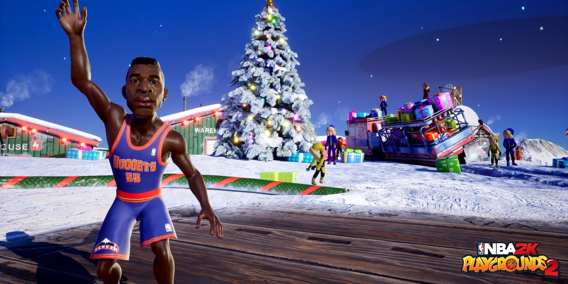 《NBA 2K 熱血街球場 2》推出免費可下載內容 帶來冰雪聖誕街球場和 35 位全新球員《NBA 2K Playgrounds 2》 - 巴哈姆特