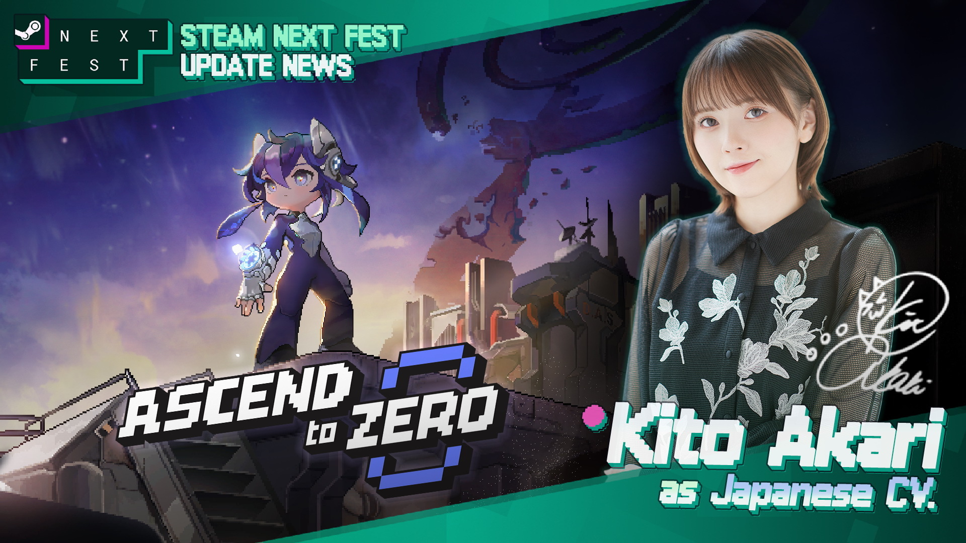 《零秒》宣布日本聲優「鬼頭明里」為六位關鍵角色獻聲 即日開放新試玩版體驗《Ascend to ZERO》 - 巴哈姆特