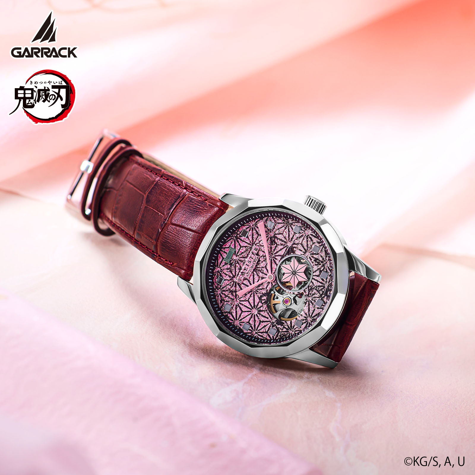 GARRACK 宣布與《鬼滅之刃》合作 推出聯名角色腕錶 錶盤使用「金澤箔」裝飾 - 巴哈姆特