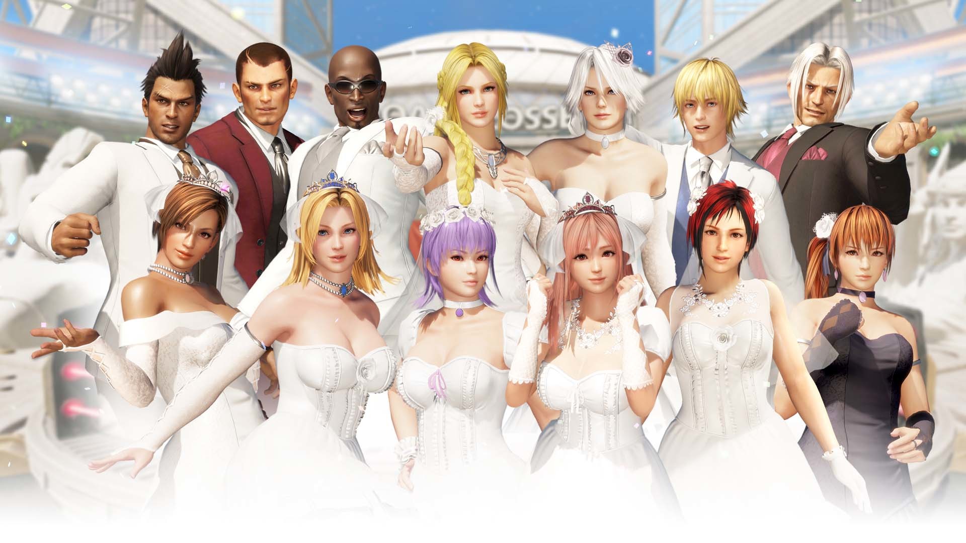 《生死格鬥 6》今日釋出「doa6 歡樂婚禮套裝 Vol 2」dlc 體驗婚紗與禮服的激鬥《dead Or Alive 6》 巴哈姆特