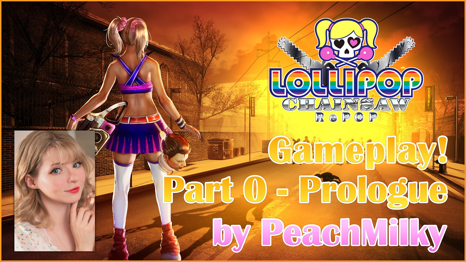 《電鋸甜心 RePOP》邀請人氣 Coser PeachMilky 擔任宣傳大使 公開全新模式實機遊玩影片《LOLLIPOP CHAINSAW RePOP》 - 巴哈姆特