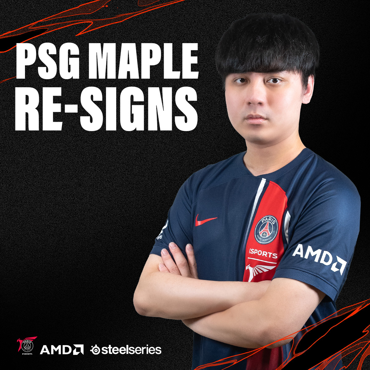 再一年！《英雄聯盟》PCS 冠軍戰隊 PSG 宣布與中路選手 Maple 成功續約《League of Legends》 - 巴哈姆特