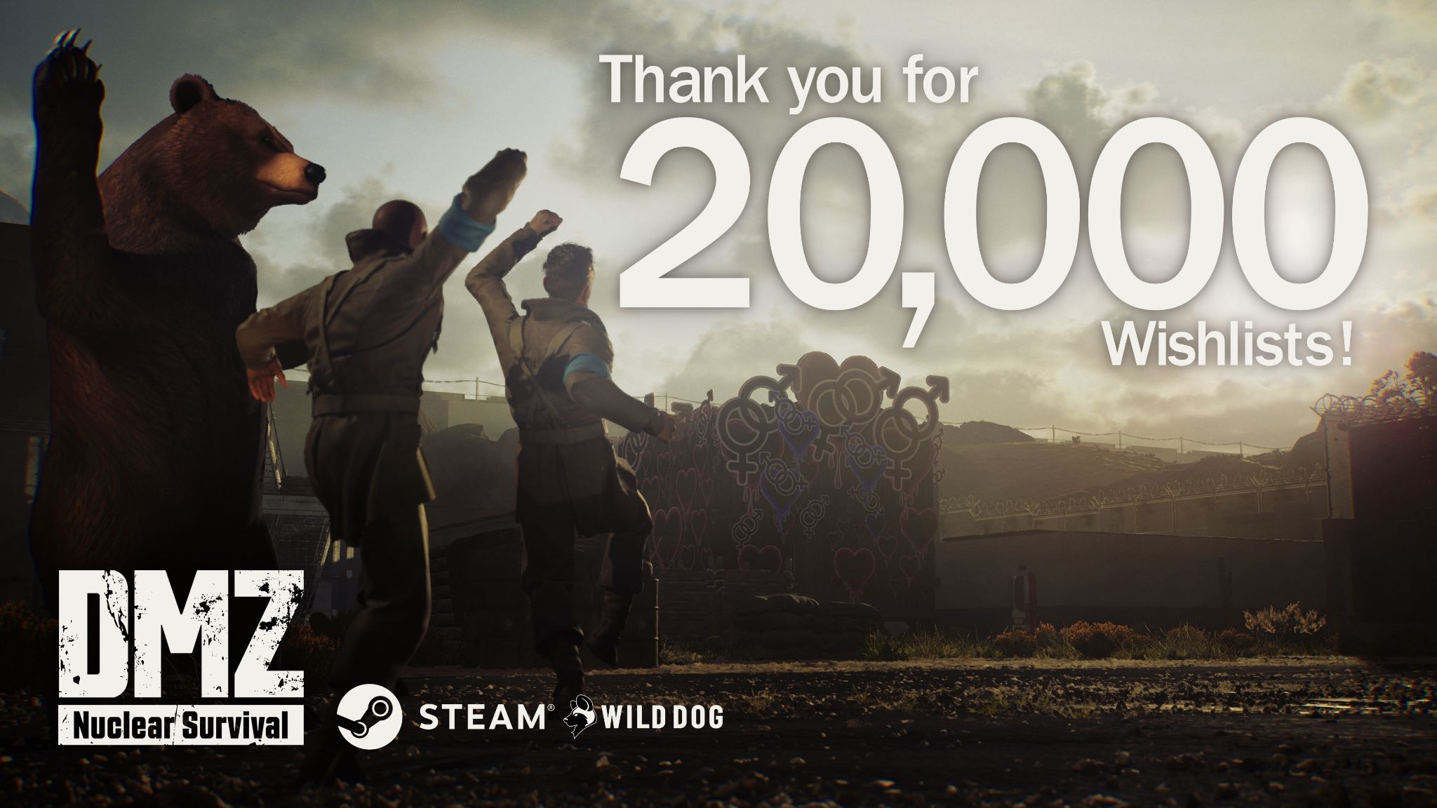 核末廢土世界新作《DMZ：核末求生》發表後一週內 Steam 願望清單突破 2 萬人《DMZ: Nuclear Survival》 - 巴哈姆特