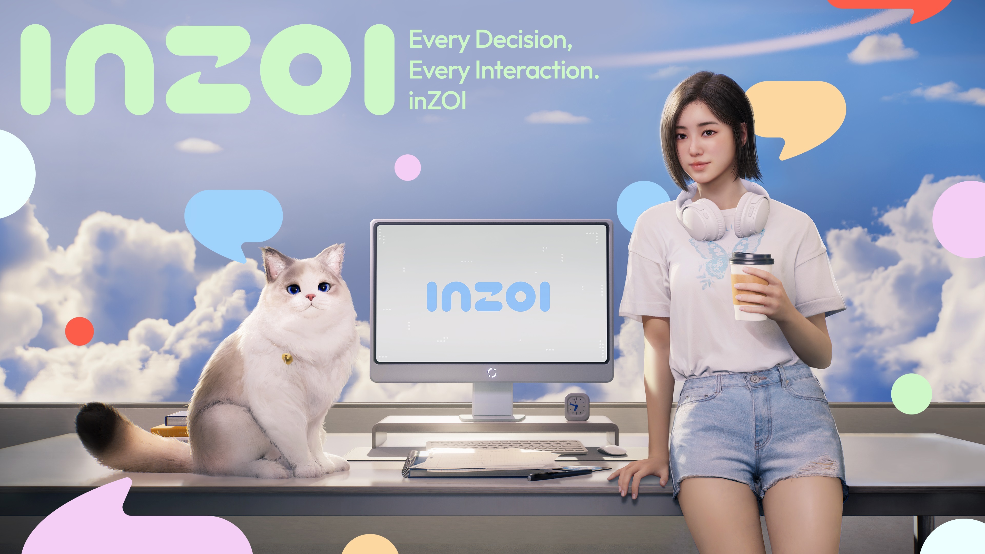 KRAFTON 首度揭露《inZOI》開發計畫 開發進度影片揭曉新功能《inZOI》 - 巴哈姆特