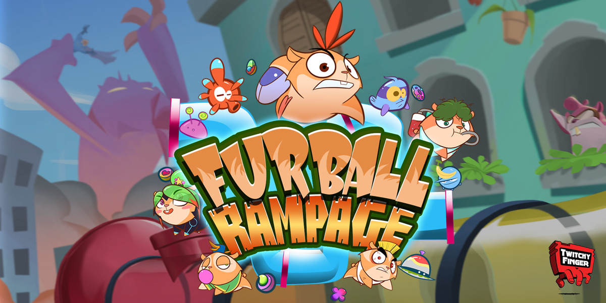小倉鼠巨大化拯救愛人！動作競速遊戲《毛球大暴走》Android 版上架《Furball Rampage》 - 巴哈姆特