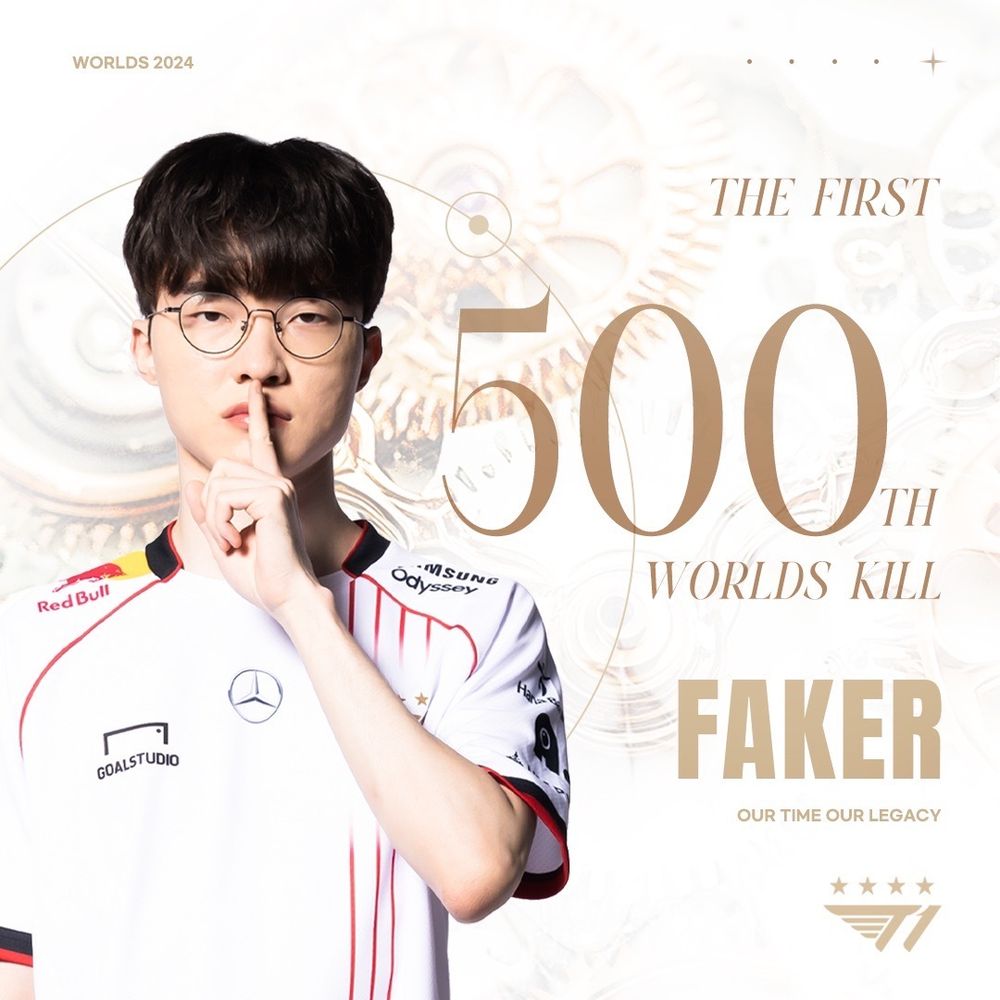 第五冠到手！《英雄聯盟》2024 世界大賽總決賽 T1 逆轉擊敗 BLG 奪冠、Faker 創世界賽 500 殺《League of Legends》 - 巴哈姆特