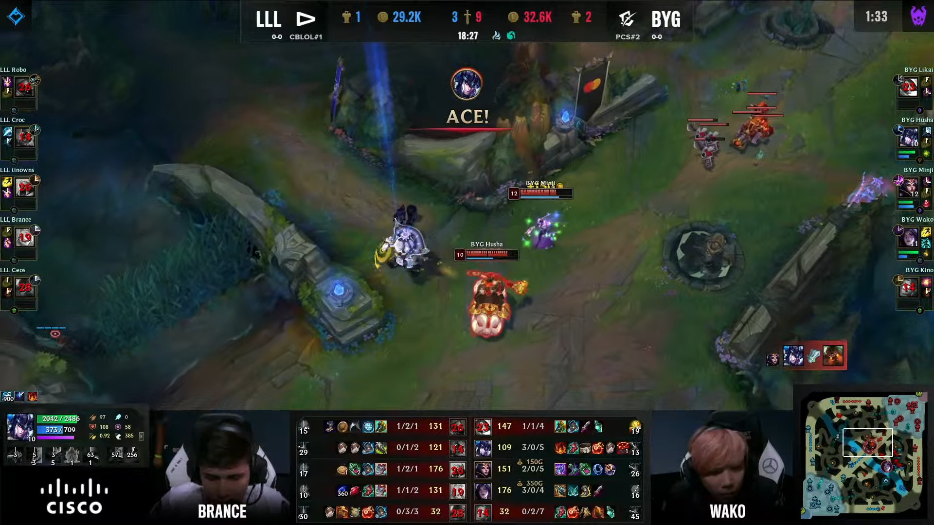 《英雄聯盟》2022 世界大賽入圍賽 BYG 首戰登場 旗開得勝擊敗 LOUD《League of Legends》 - 巴哈姆特