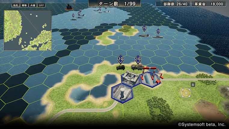 老牌現代戰略遊戲新作《大戰略 SSB》今日登場 同步推出 4 款付費 DLC 劇本《大戦略 SSB》 - 巴哈姆特