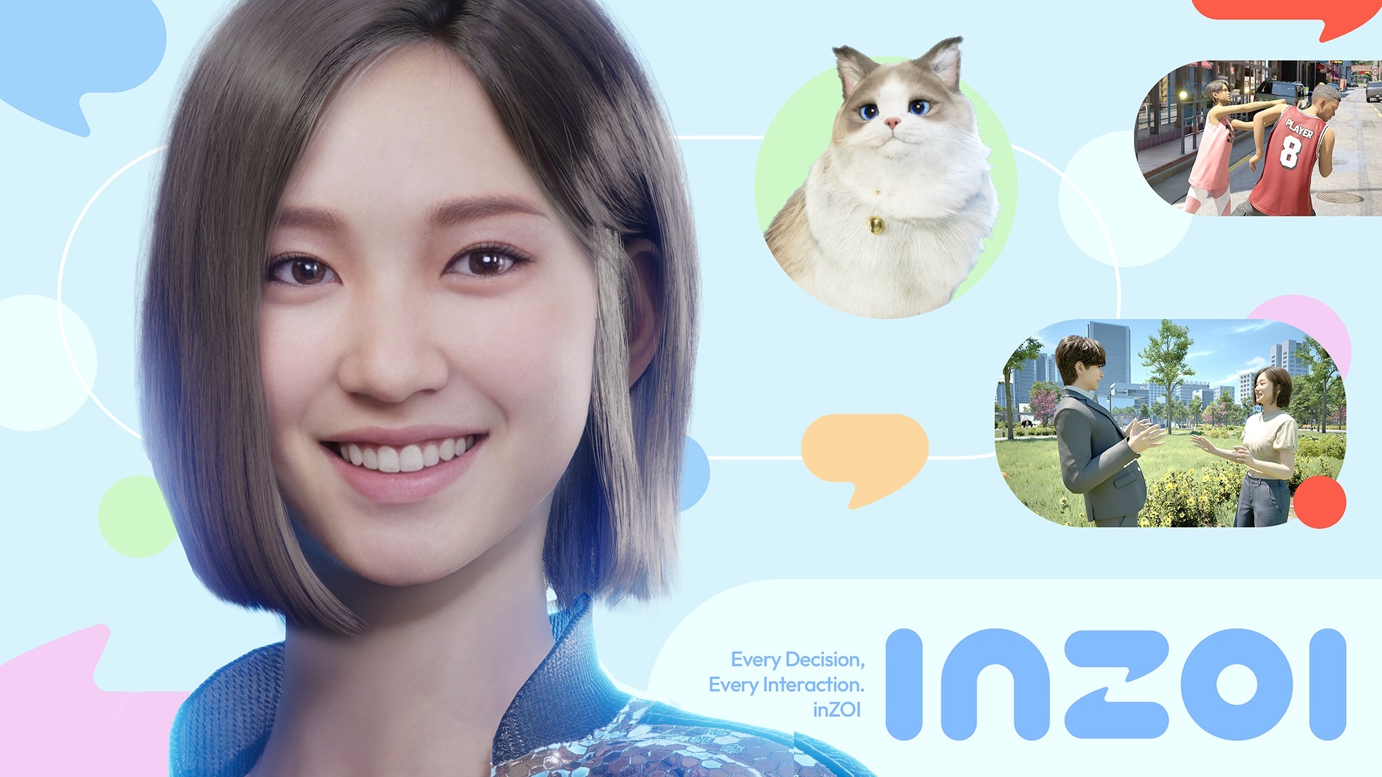 KRAFTON 首度揭露《inZOI》開發計畫 開發進度影片揭曉新功能《inZOI》 - 巴哈姆特