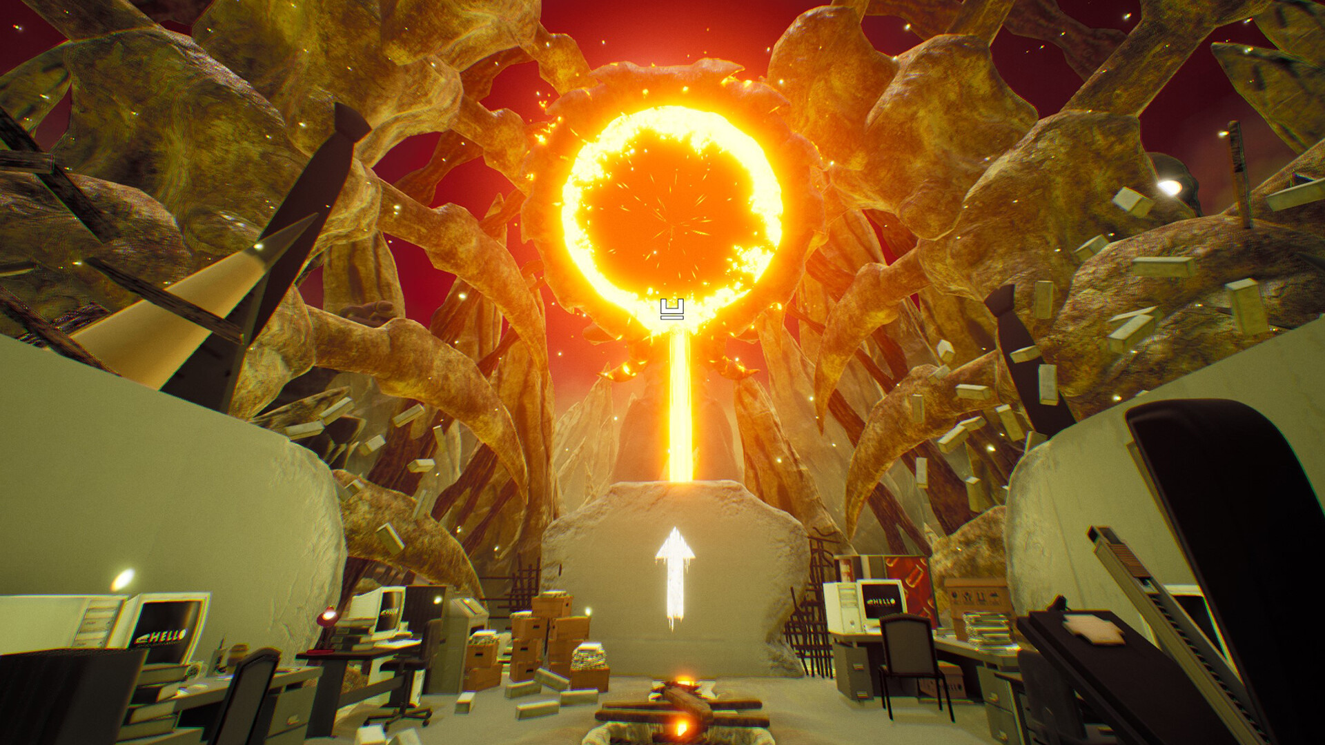 第一人稱動作遊戲《辦公室地獄》於 Steam 平台展開搶先體驗《Hell Of An Office》 - 巴哈姆特