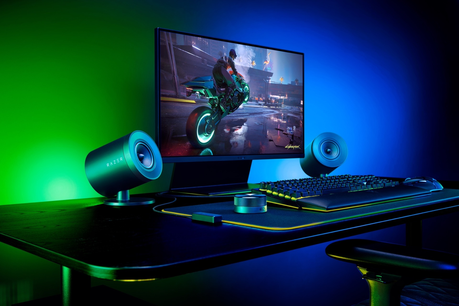 Razer 今日推出新 Nommo V2 系列遊戲喇叭 強調搭載 THX Spatial Audio 技術可提供擬真音場 - 巴哈姆特