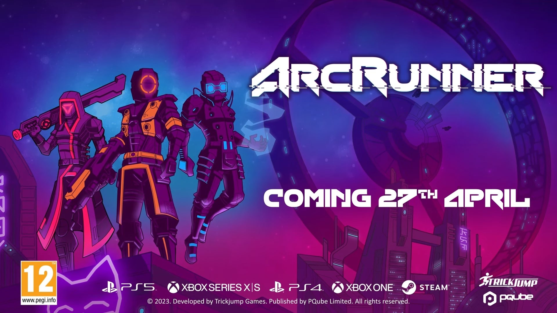 賽博龐克風 Roguelite 動作遊戲《ArcRunner》將於 4 月 27 日上市《ArcRunner》 - 巴哈姆特