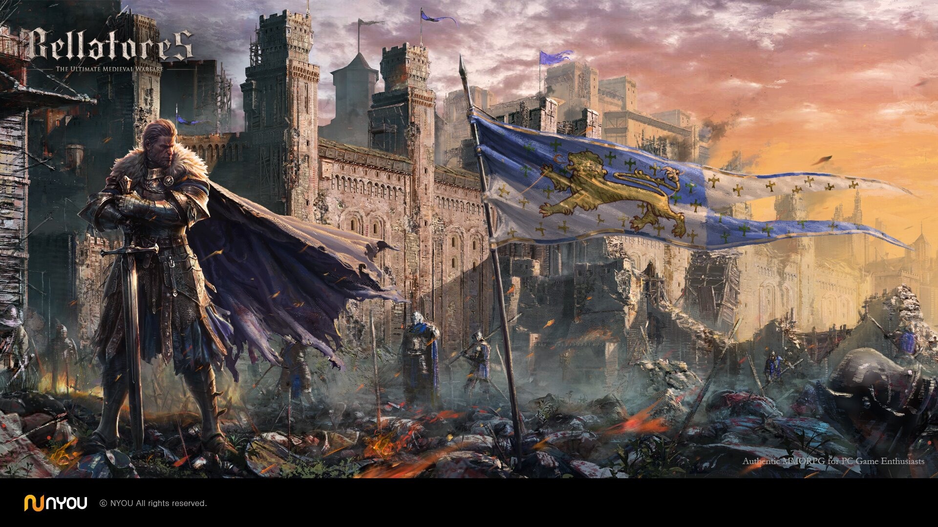 專注 PC 平台 MMORPG 新作《貴族武士 Bellatores》釋出展示影片 說明設計五大家族想法《Bellatores》 - 巴哈姆特