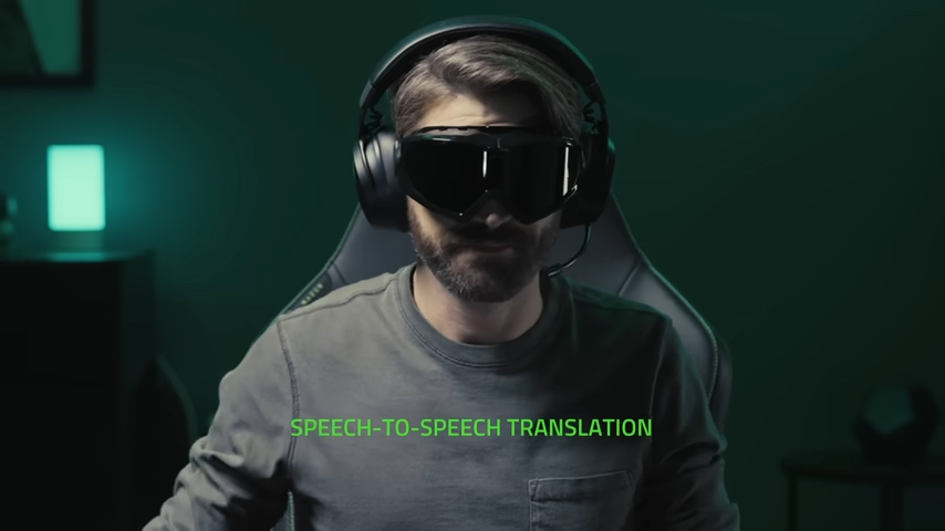 Razer 公開最新 AI 頭戴式翻譯裝置 Skibidi 讓你一鍵聽懂網路用語 - 巴哈姆特