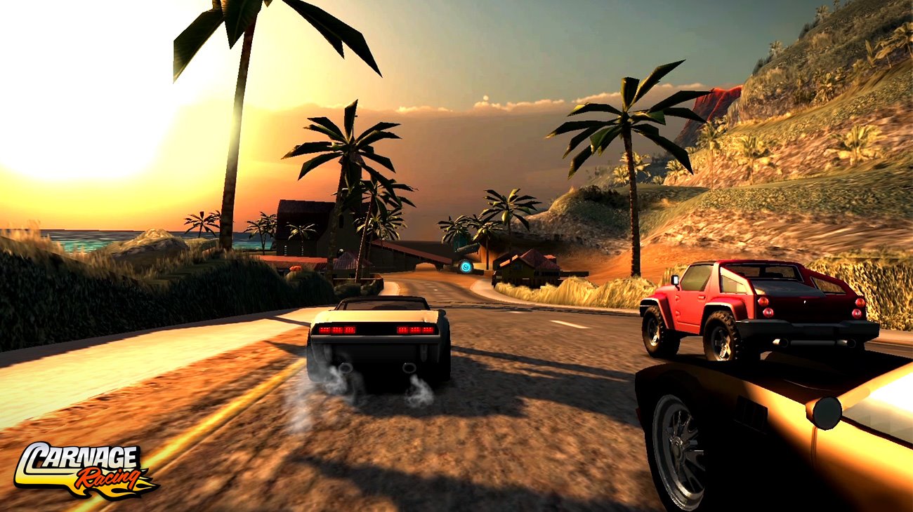 【試玩】單手享受刺激賽車體驗 Facebook 遊戲《激鬥賽車》《Carnage Racing》 - 巴哈姆特