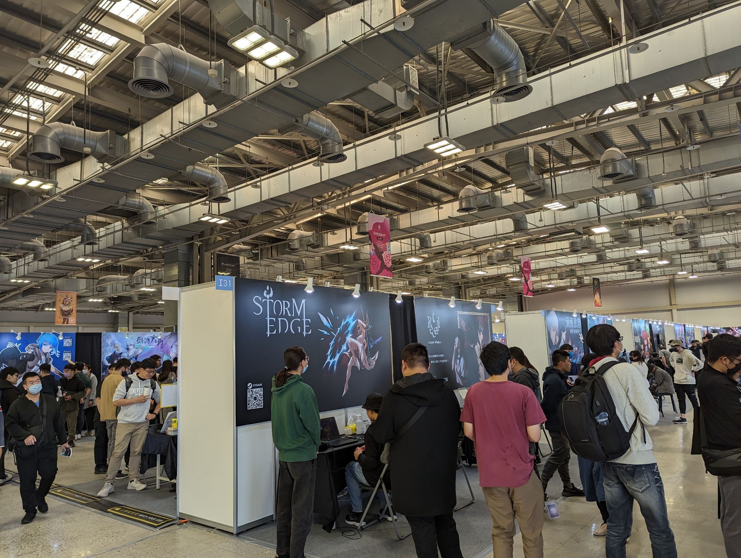 2023 G-EIGHT 遊戲展今日正式開幕 創辦人：希望大家能在現場盡情遊玩 - 巴哈姆特