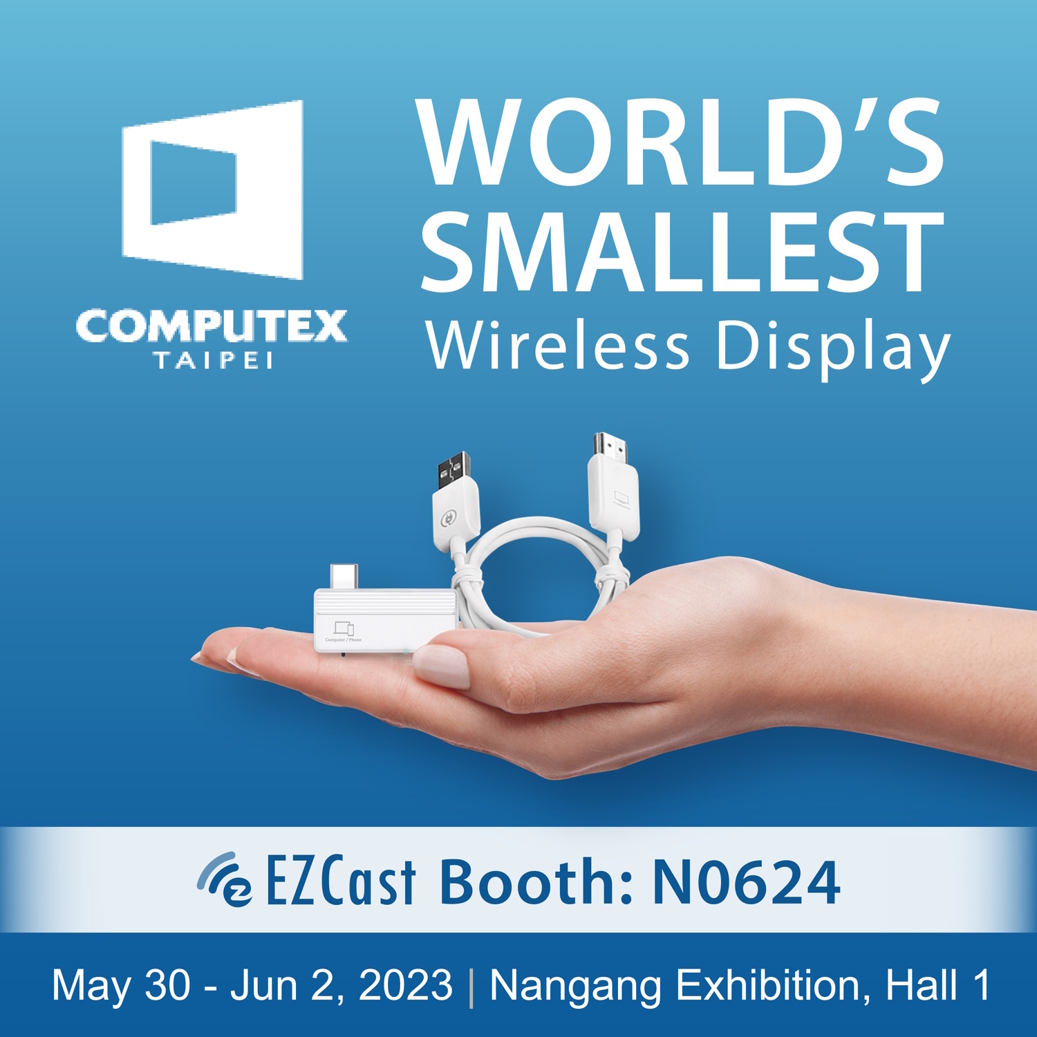 EZCast 宣布於 COMPUTEX 2023 展示多樣無線顯示產品 新 Beam J4 行動投影機可用於遊戲 - 巴哈姆特