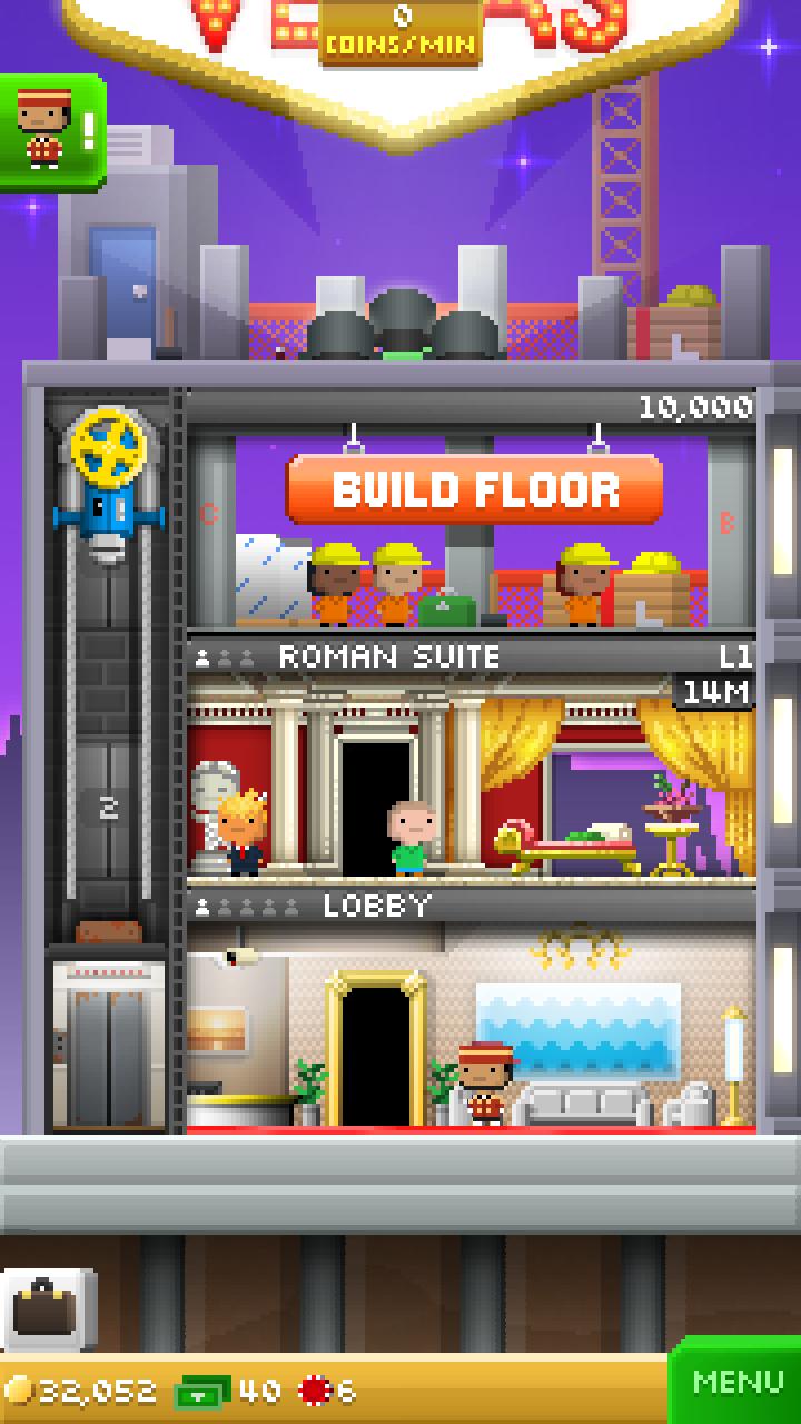 【試玩】《 Tiny Tower Vegas》經營一間充滿夢想的賭城吧！ - 巴哈姆特