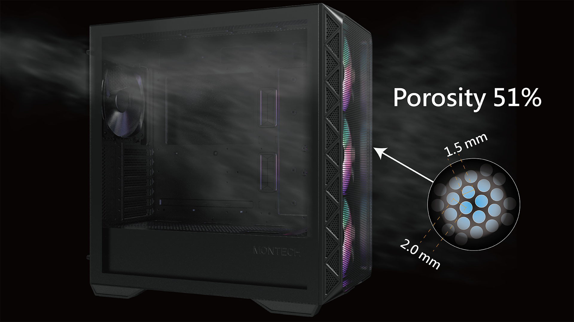 MONTECH 今日發表全新 AIR 903 MAX 及 BASE 兩種版本機殼 強調可提供良好散熱效能 - 巴哈姆特