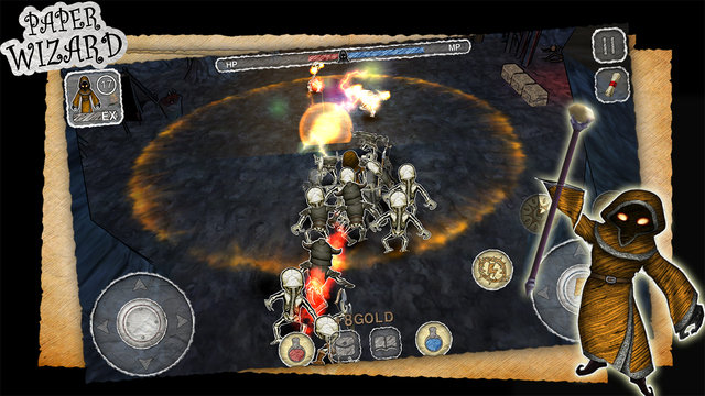 手機新作《Paper Wizard》問世 深入紙托邦的魔法世界恣意探險 - 巴哈姆特