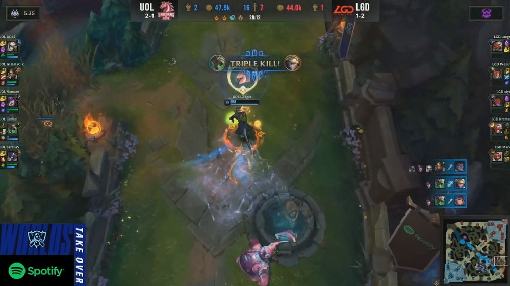 《英雄聯盟》世界大賽入圍賽第三天 獨立國協戰隊 UOL 擊敗 LPL 賽區代表 LGD《League of Legends》 - 巴哈姆特