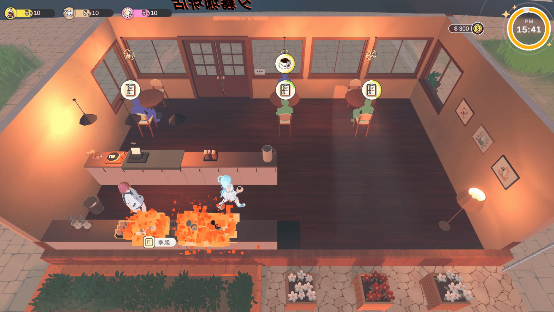 國產模擬經營遊戲《拉米：程式與咖啡》開放試玩版 體驗序章劇情與節奏挑戰關卡《Lami：A Cup of Code & Coffee》 - 巴哈姆特