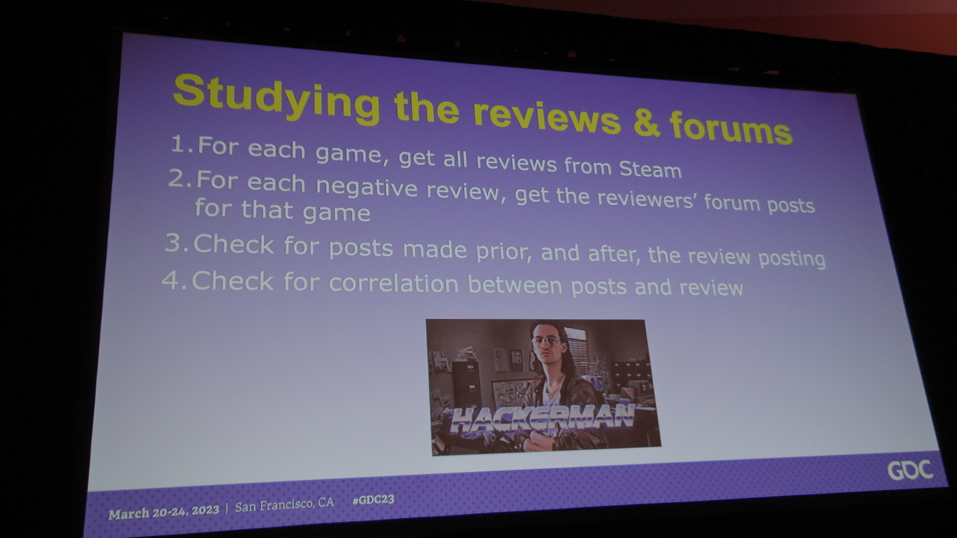 【GDC 23】如何在 Steam 平台預防負評出現？ 開發者分享討論區文章與負評關聯的觀察報告 - 巴哈姆特