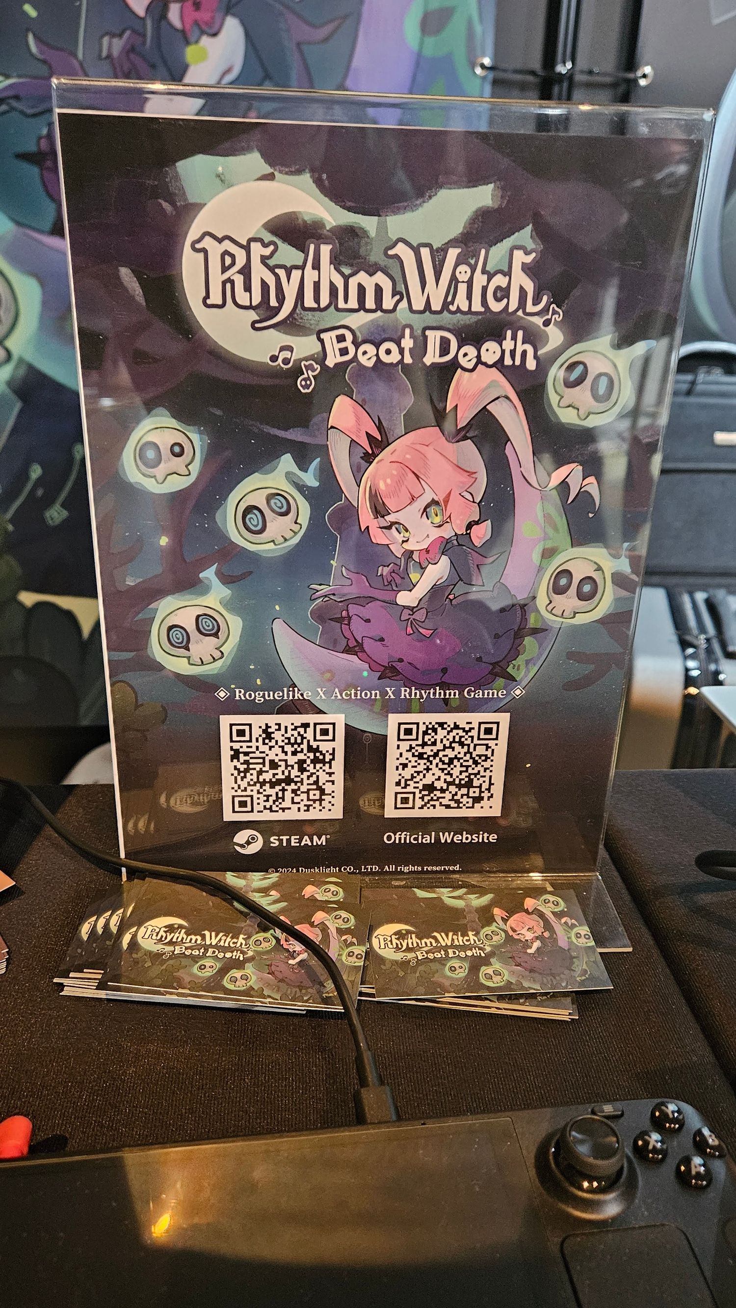 【BitS24】浮光遊戲新作《節奏魔女 舞動的骷髏》於 Bitsummit 展出試玩 NS、手機版開發中《Rhythm Witch: Beat Death》 - 巴哈姆特