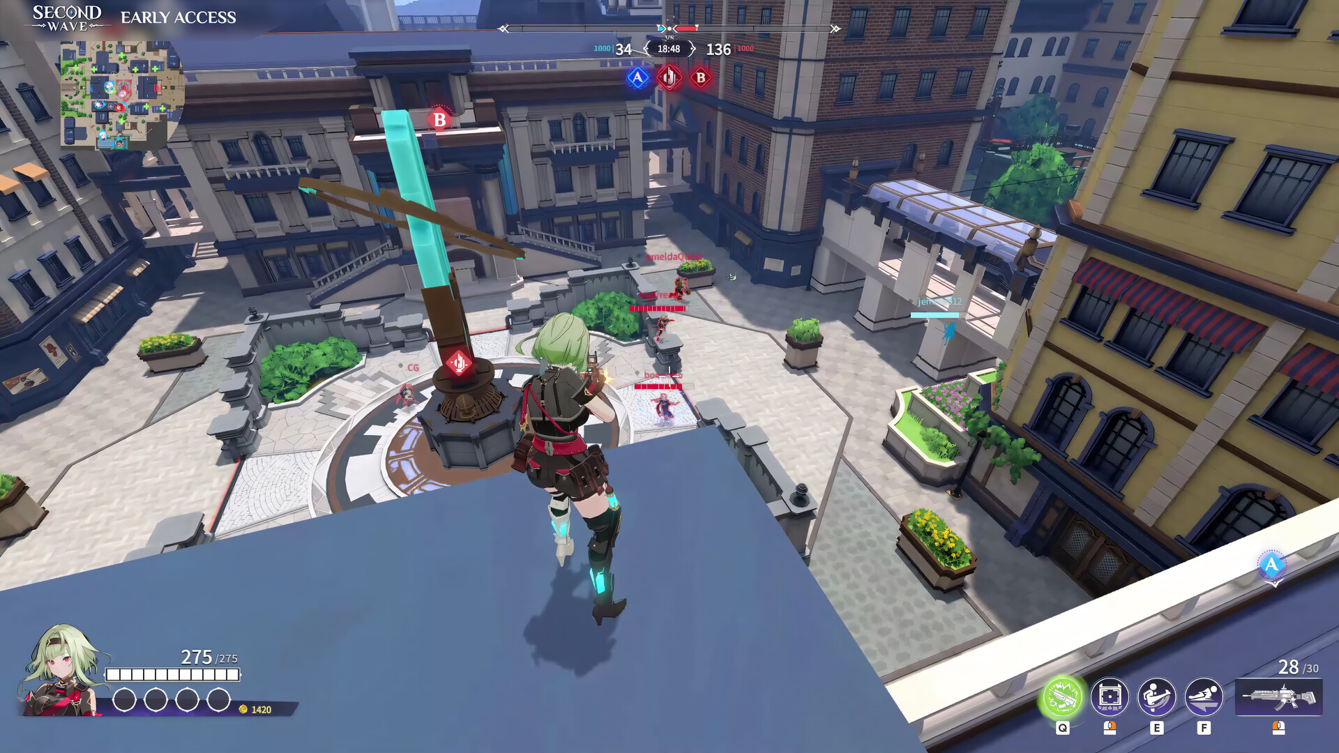 TPS MOBA 新作《第二浪潮》5 月底展開搶先體驗《Second Wave》 - 巴哈姆特