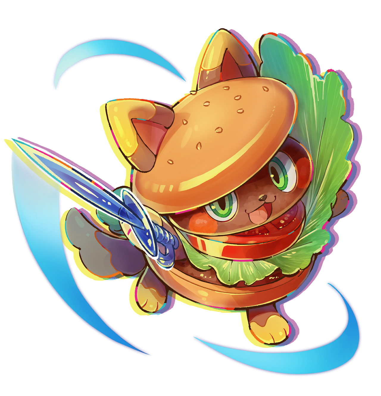 製作料理召喚食神與對手戰鬥！料理動作遊戲《食王者》將在 2020 年冬季發售《タベオウジャ》 - 巴哈姆特