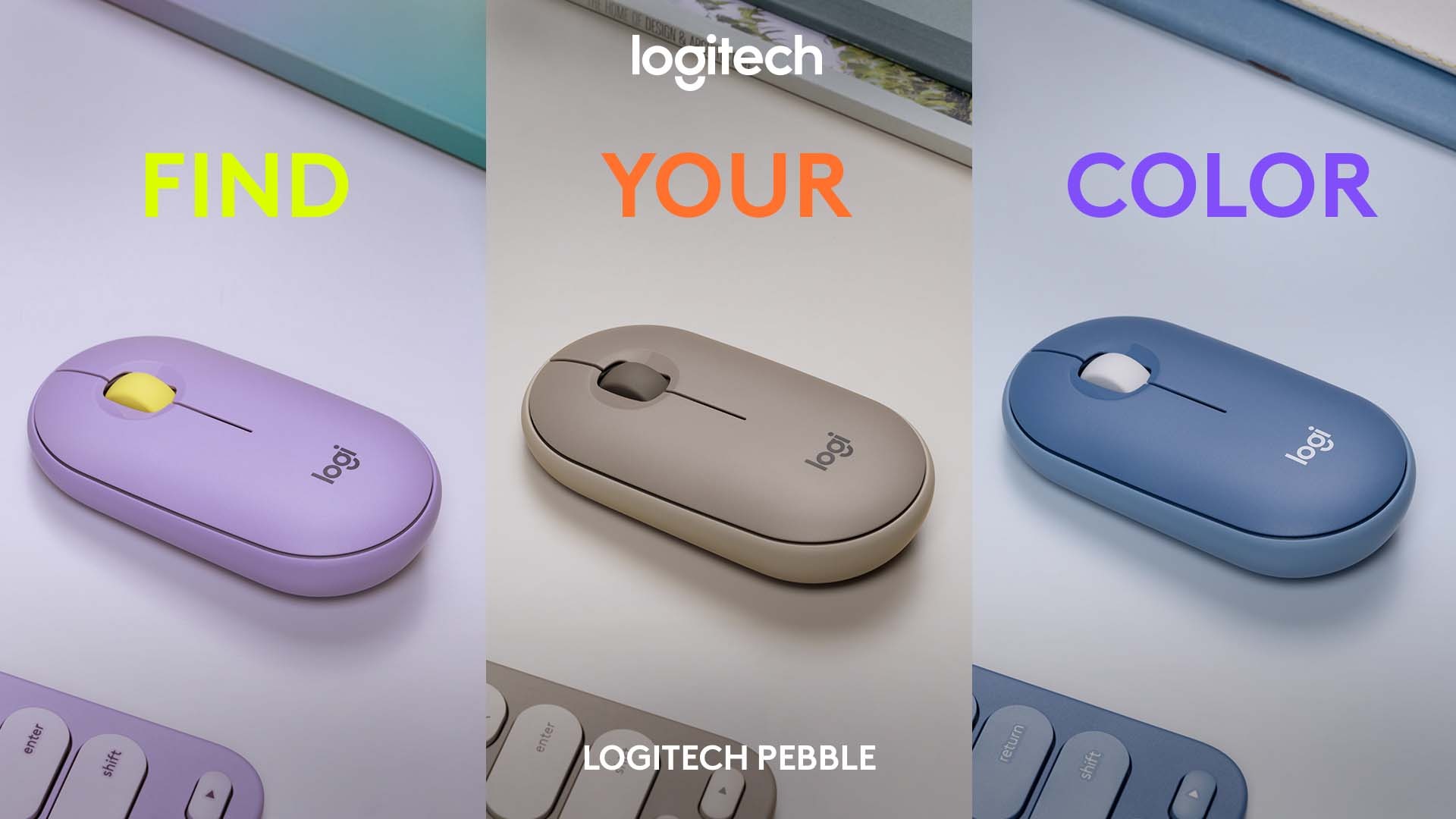 Logitech 旗下 K380 與 M350 無線鍵鼠推出新色 - 巴哈姆特