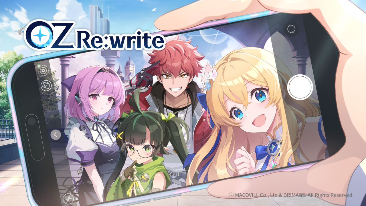 新作動畫 RPG《OZ Re:write》日本上市日期確定 同步展開雙平台事前預約 - 巴哈姆特