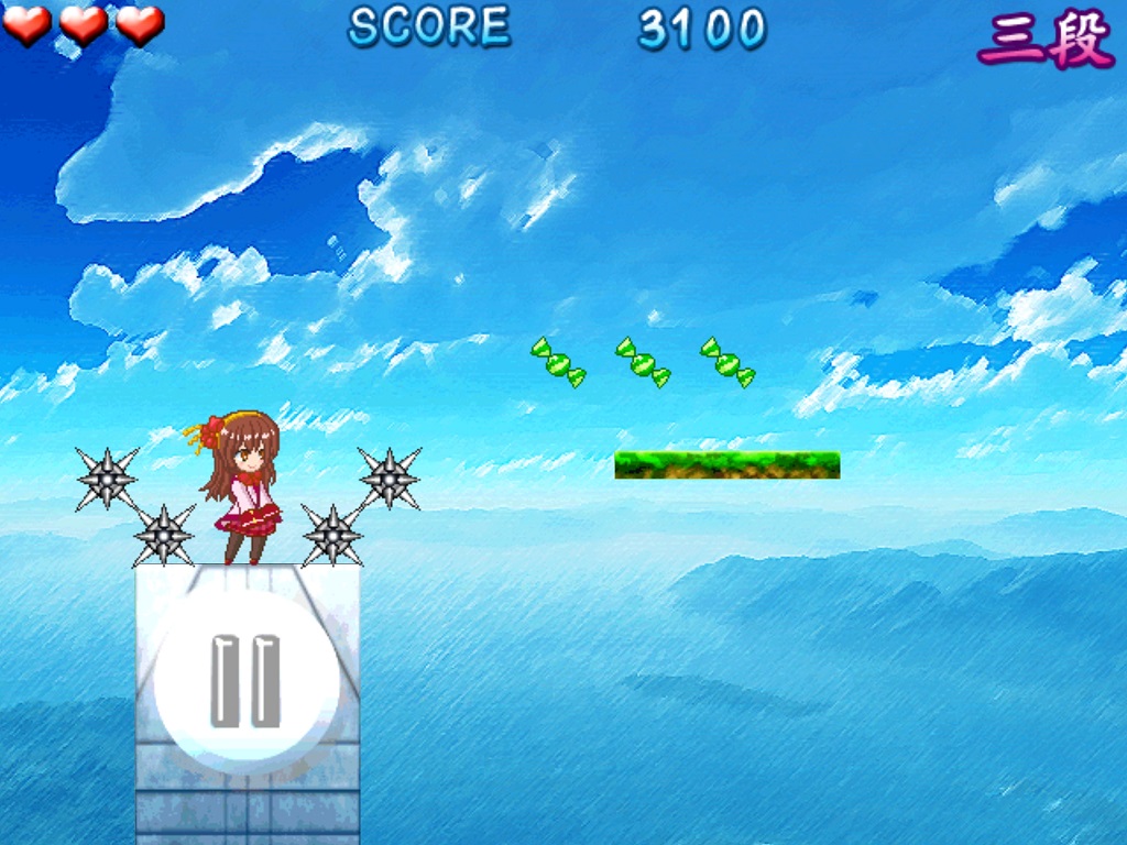 【試玩】少女啊～華麗的跳躍吧！手機動作遊戲《Moedroid JUMP!!》介紹《萌えドロイド JUMP!!》 - 巴哈姆特