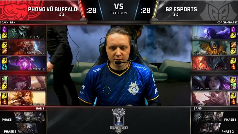 《英雄聯盟》2018 世界大賽小組賽第二天 隊伍 GRX 敗給 IG、GEN 不敵 RNG 吞第二敗《League of Legends》 - 巴哈姆特