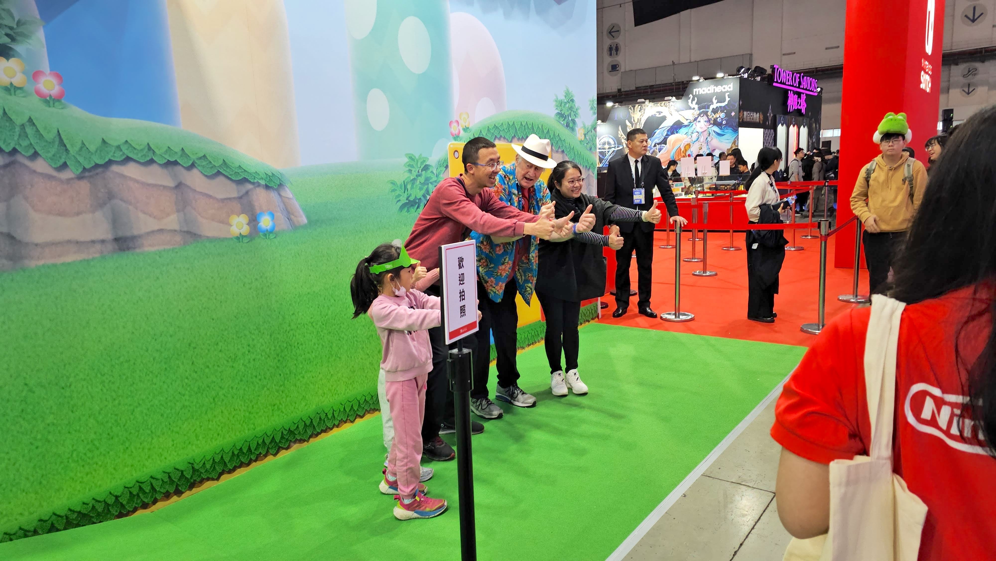 【TpGS 25】台北國際電玩展首日李多慧、「瑪利歐」親善大使、五股石油王等名人現身會場 - 巴哈姆特