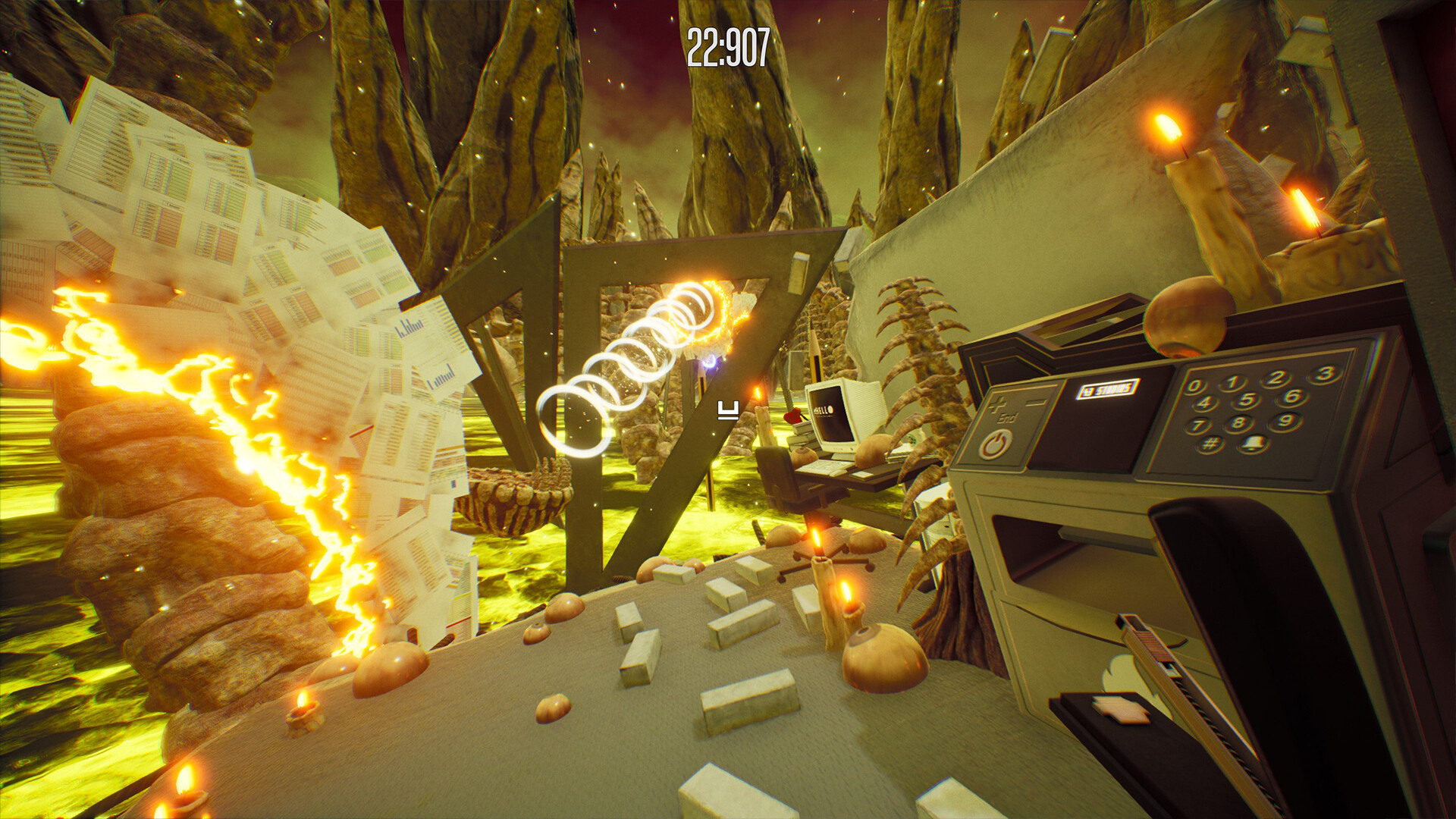 第一人稱動作遊戲《辦公室地獄》於 Steam 平台展開搶先體驗《Hell Of An Office》 - 巴哈姆特