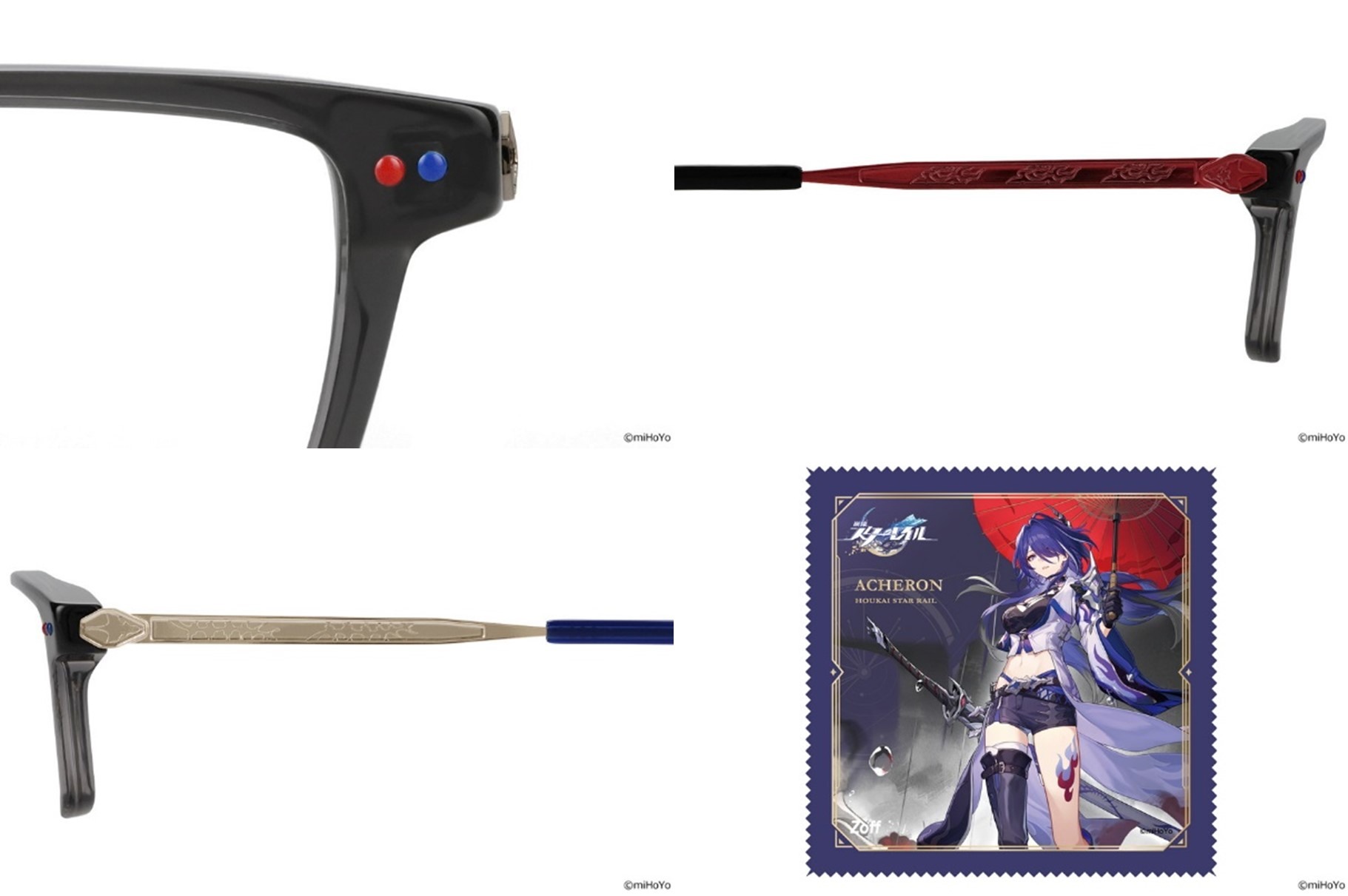 《崩壞：星穹鐵道》x Zoff 聯名眼鏡今日開放預購 公開四種聯名眼鏡款式《Honkai: Star Rail》 - 巴哈姆特